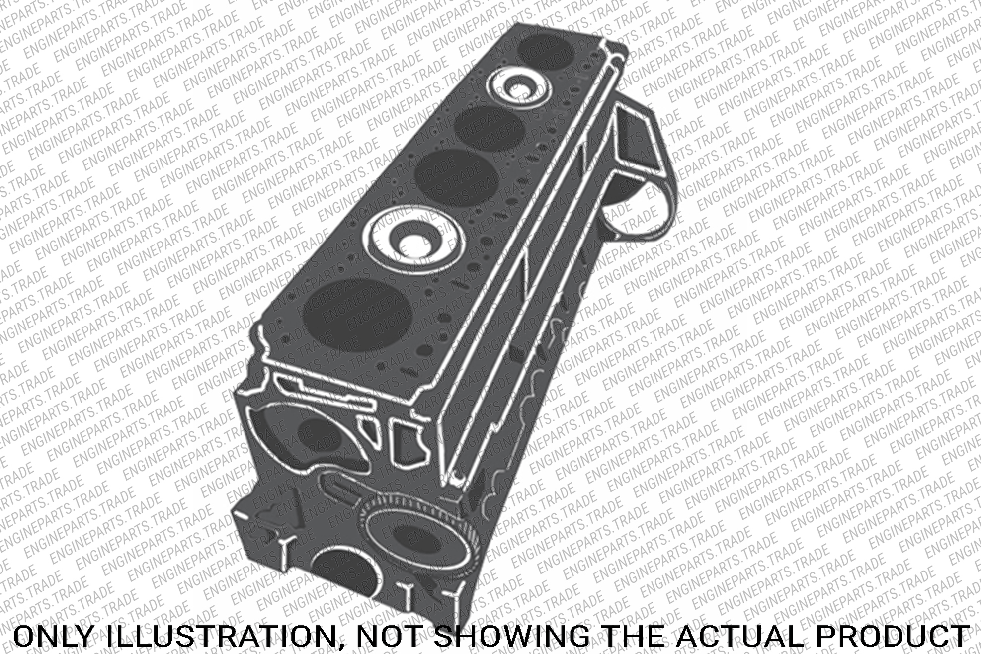 MAN D28 Engine Shortblock D2866 LF21 EURO1 (Rumpfmotor) 81.00501-6106 ...